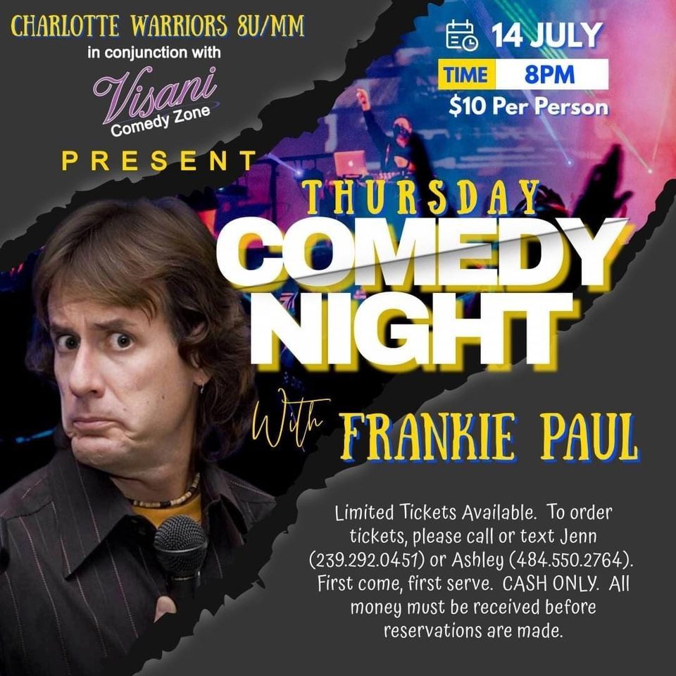 Warrior Night at Visanis 8u & Mitey Cheer | Visani Comedy Theater, Port ...