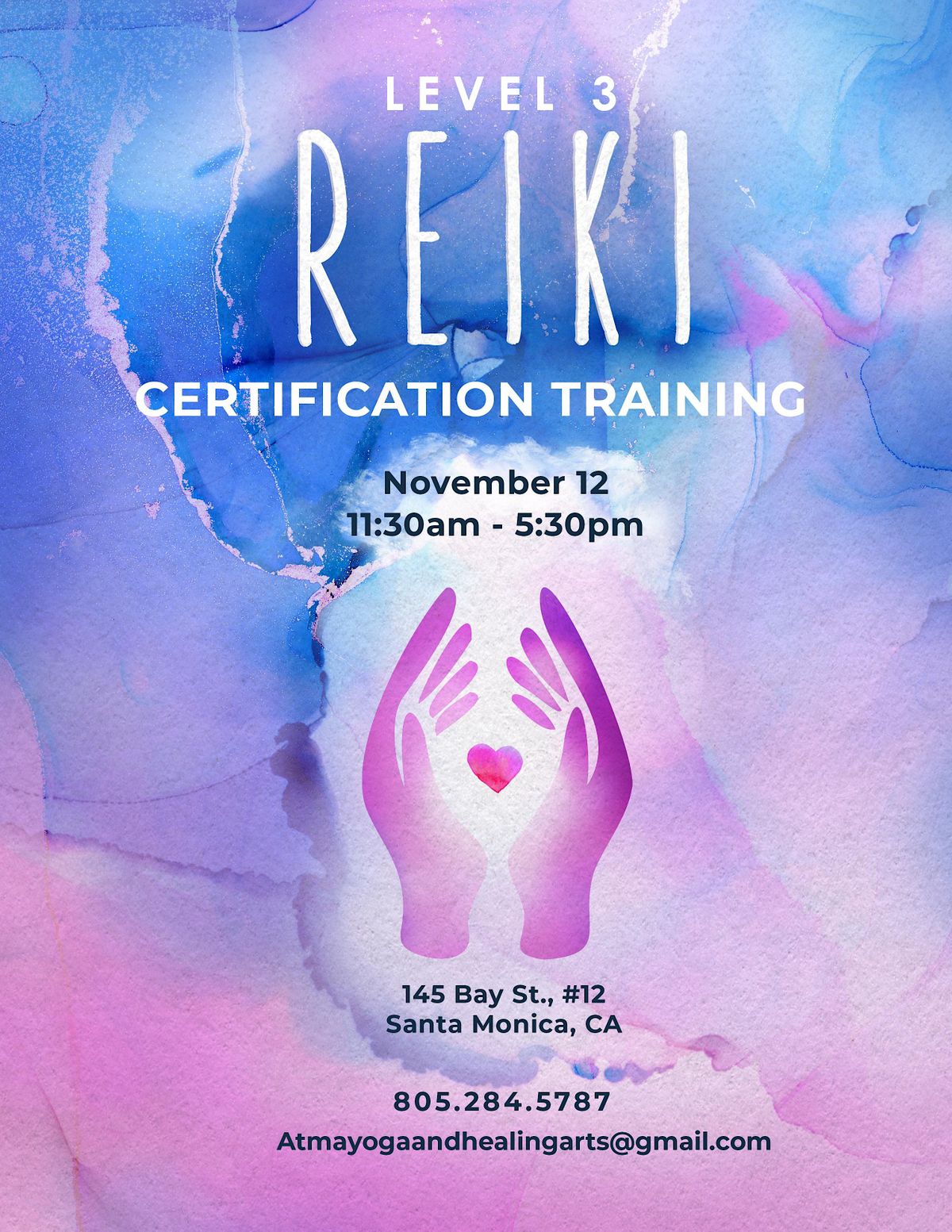 Reiki Master Level 3 Attunement | 145 Bay St, Santa Monica, CA ...