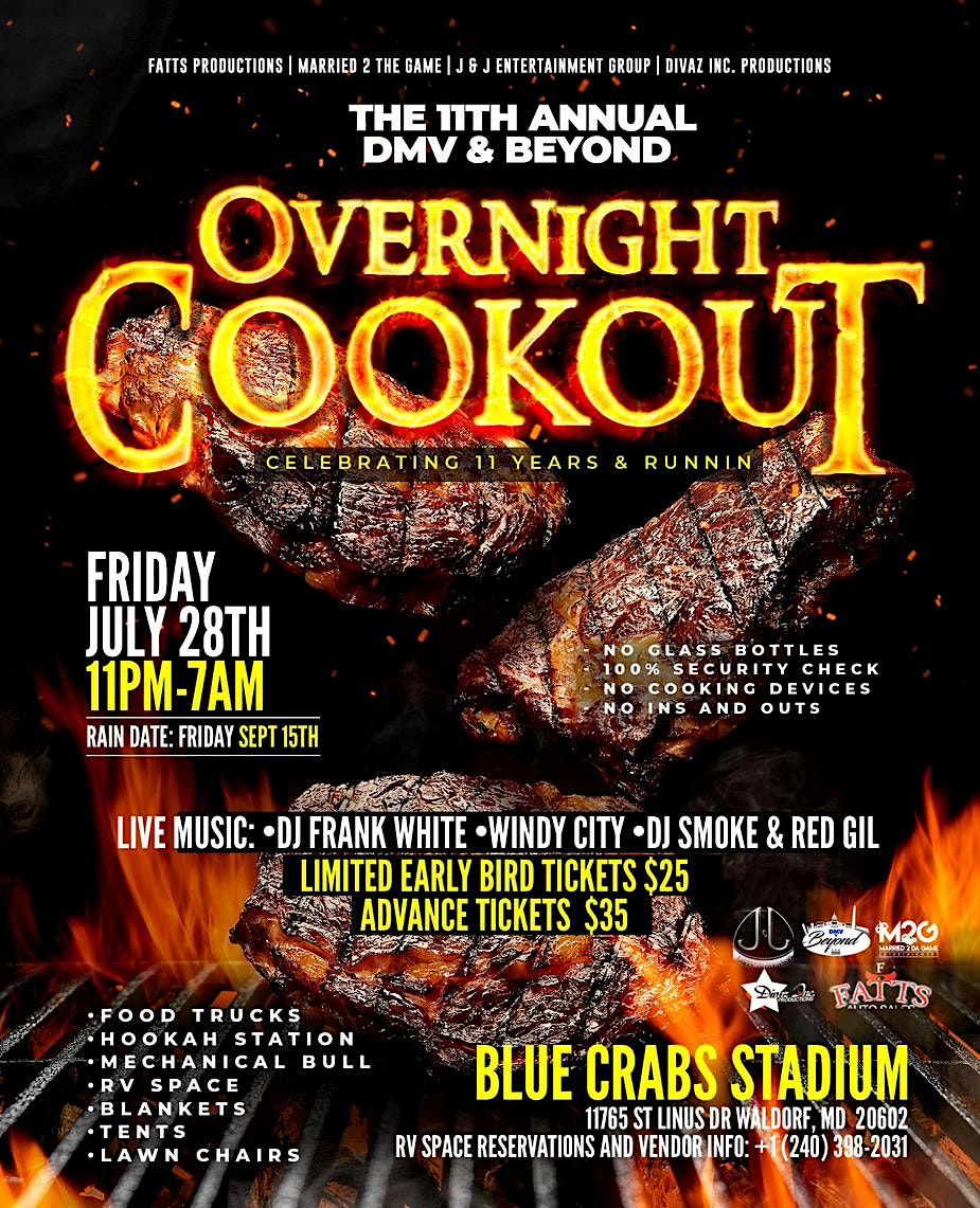 DMV Overnight Cookout: Spinning hits from the 90s, 2000s, and Beyond ...
