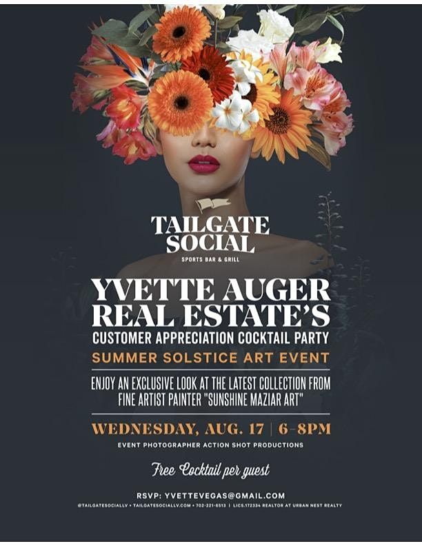 Yvette Auger Real Estates "Art Customer Appreciation Cocktail Party!" 8 ...