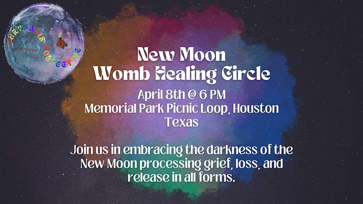 New Moon Womb Healing Circle at 301 N Picnic Ln, Houston on 8th April, 2024