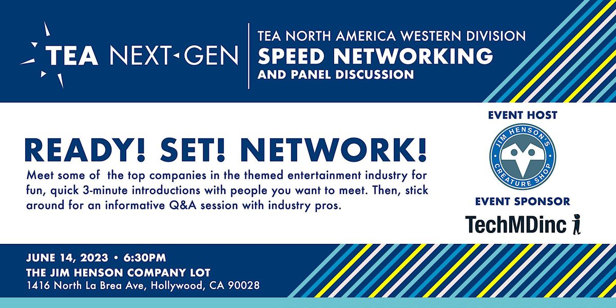 Ready! Set! Network! Speed Networking and Panel Discussion at The Jim ...