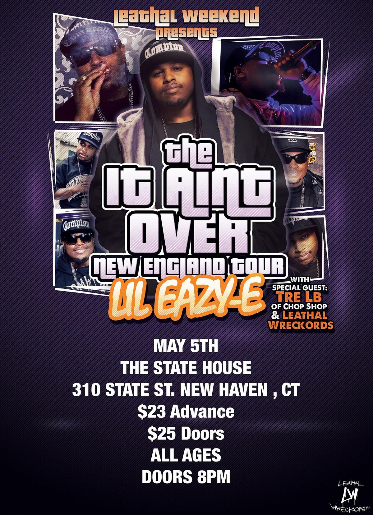 LIL EAZY E LIVE AT THE STATE HOUSE | The State House, New Haven, CT ...