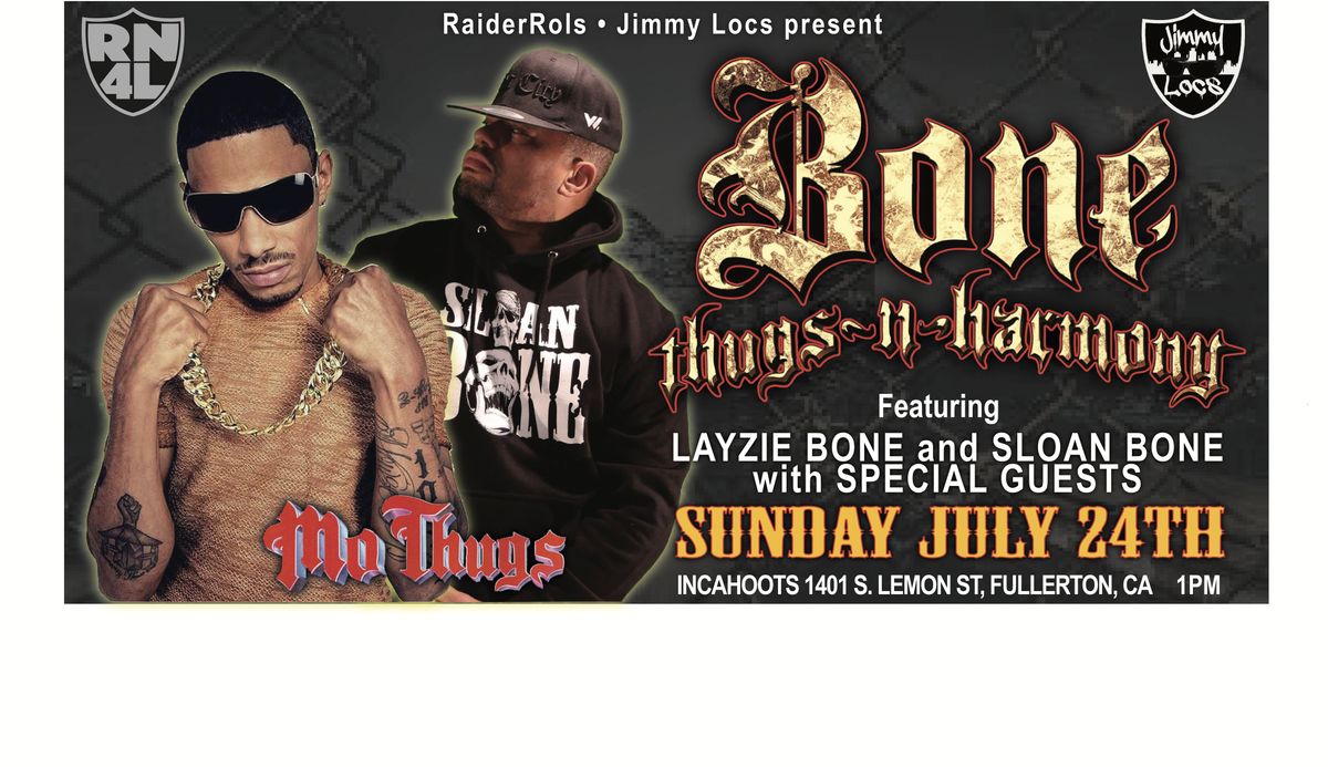 Bone Thugs n Harmony featuring Layzie Bone and Sloan Bone | InCahoots ...