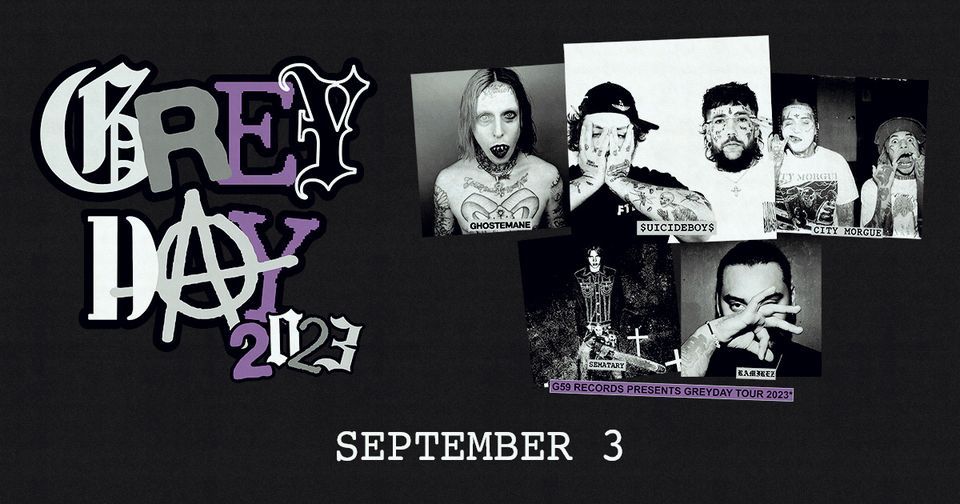 $uicideboy$ - Grey Day 2023 Tour at Houston Toyota Center on 3rd ...