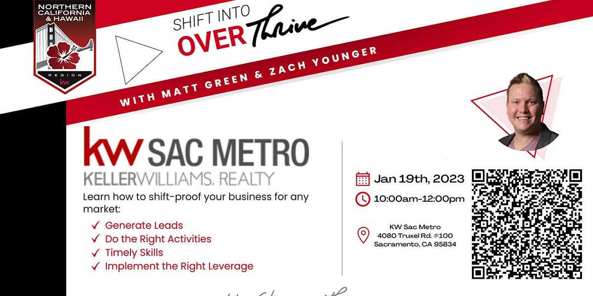 Shift Into OverThrive and the 201+ Club at Keller Williams Natomas ...