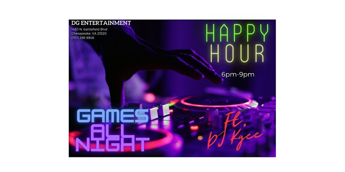 DJ Nights at DG Entertainment, Chesapeake on 19th February, 2023