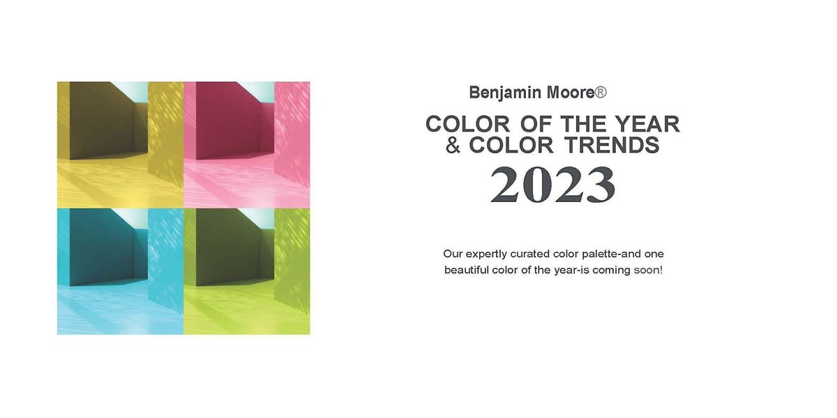 Brown Jordan presents Benjamin Moore Color of the Year and Color Trends ...