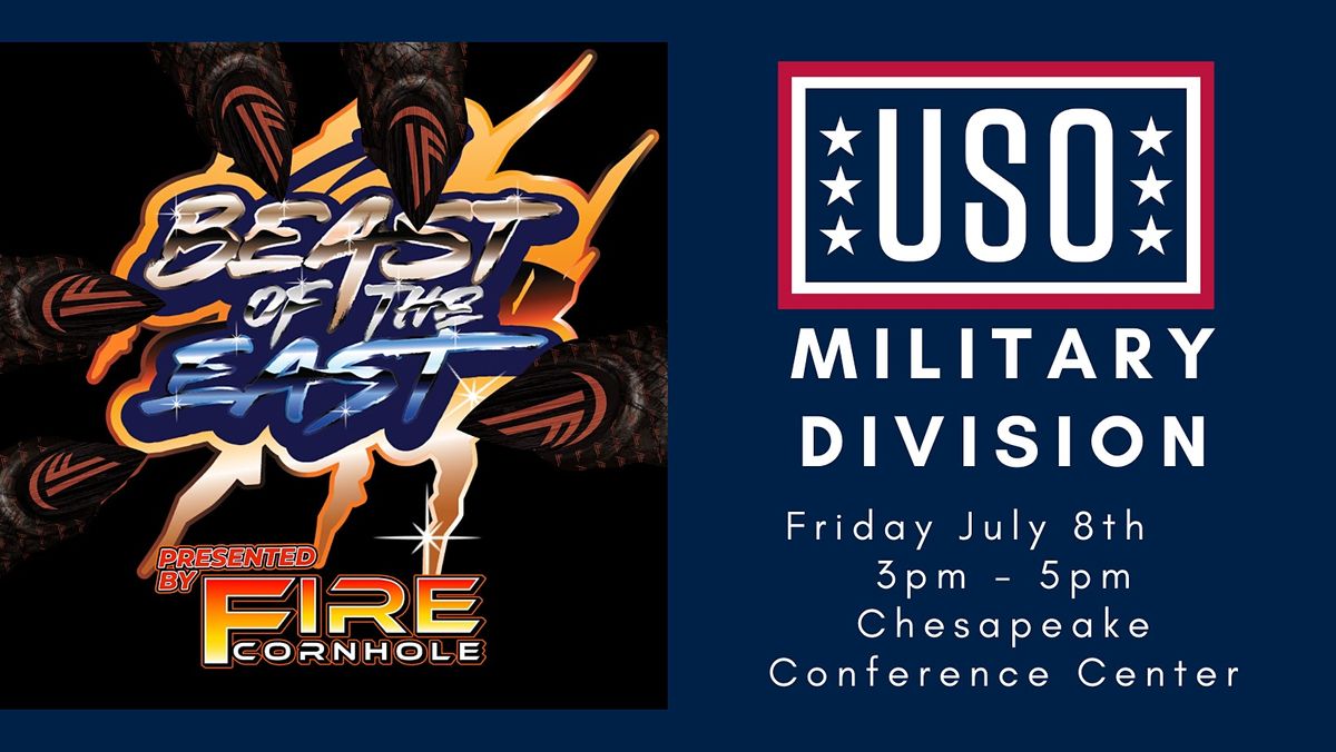 Beast of the East Cornhole Tournament | USO Military Branch Challenge ...