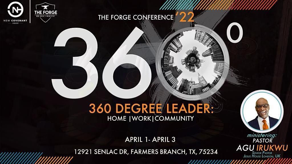 The Forge Conference 2022 (Men’s Ministry)- 360 Leader | New Covenant ...