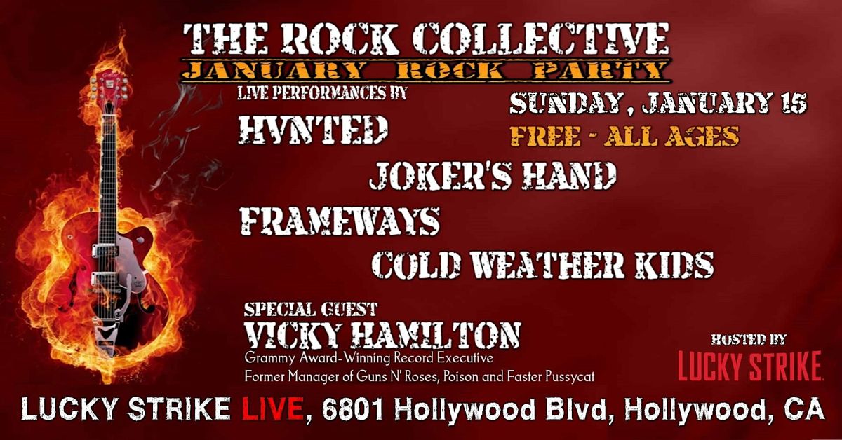 LA Rock Collective Lucky Strike Hollywood at Lucky Strike Hollywood ...