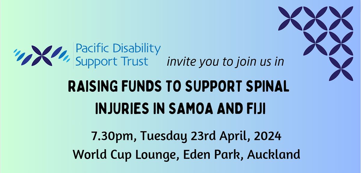 Pacific Disability Support Trust 2024 Gala Dinner at Eden Park Reimers ...