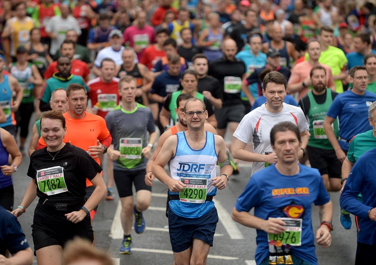 Cardiff Half Marathon 2021 at Cardiff City Centre on 28th March, 2021