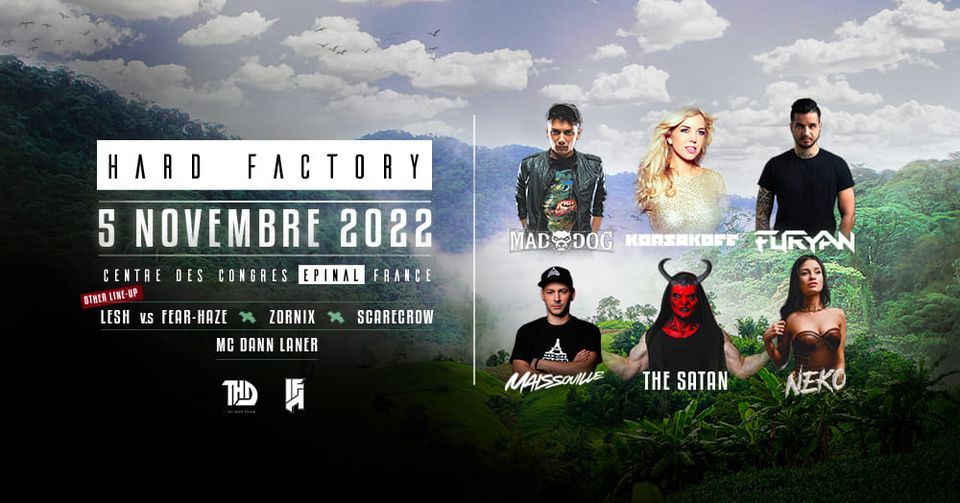 Hard Factory | Centre des Congrès d'Epinal, Mulhouse, AL | November 5 ...