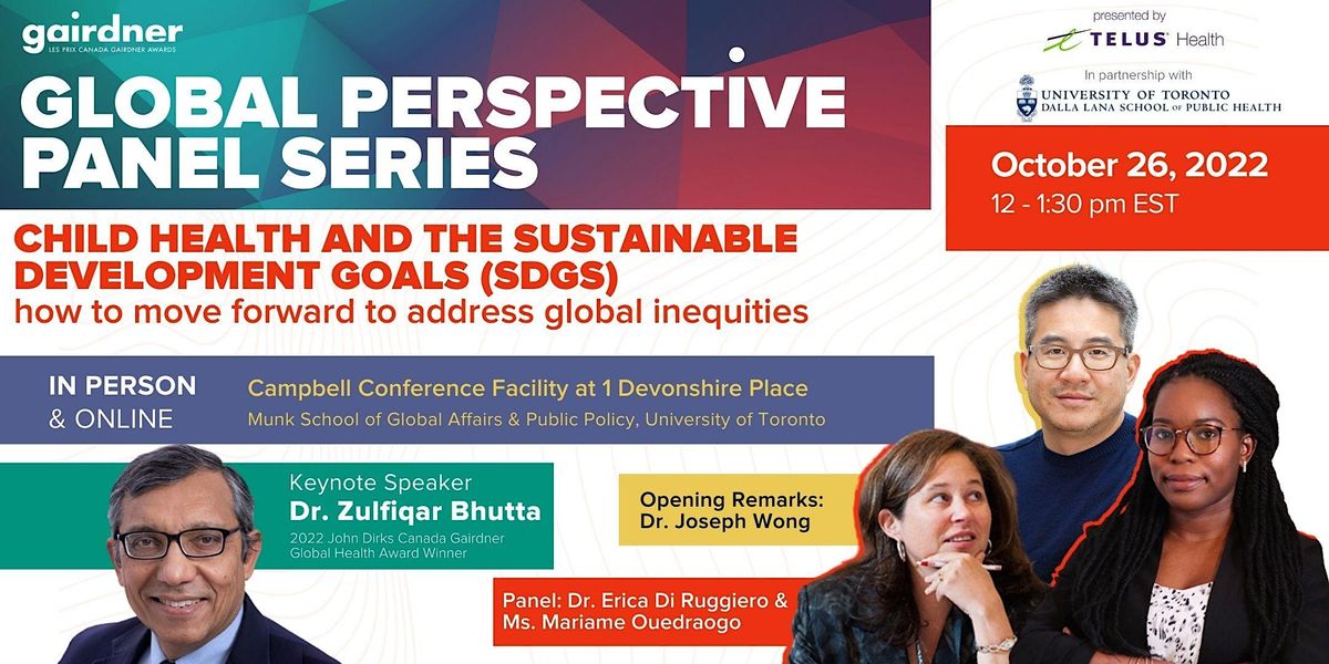 Child Health and the Sustainable Development Goals (SDGs) at 1 ...