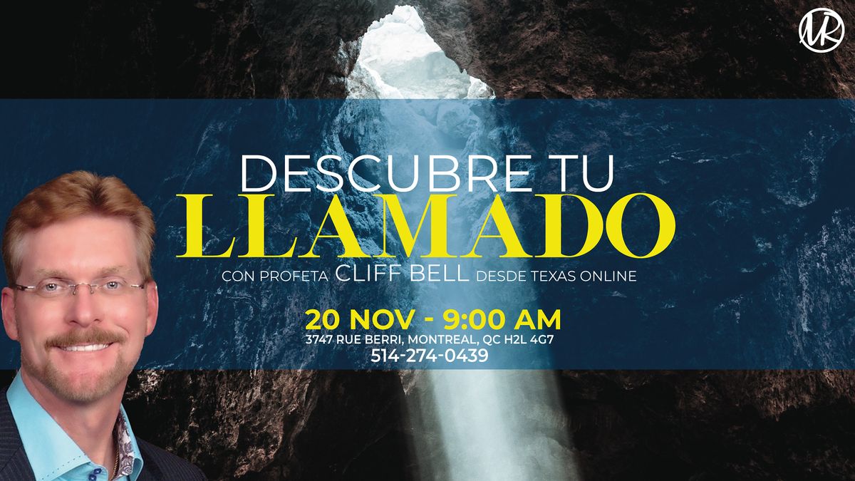 Descubre tu Llamado - Profeta Cliff Bell at Ministerios Restauración ...