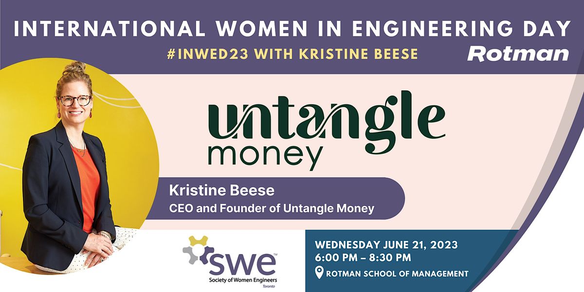 International Women in Engineering Day (INWED 2023) at Room RTL1060 ...