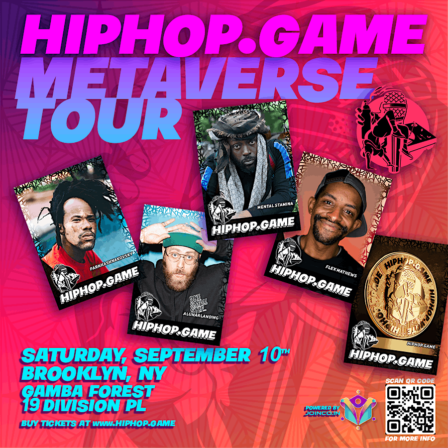 The Metaverse Tour in Brooklyn, NY @ Gamba Forest (Hip Hop & NFT ...