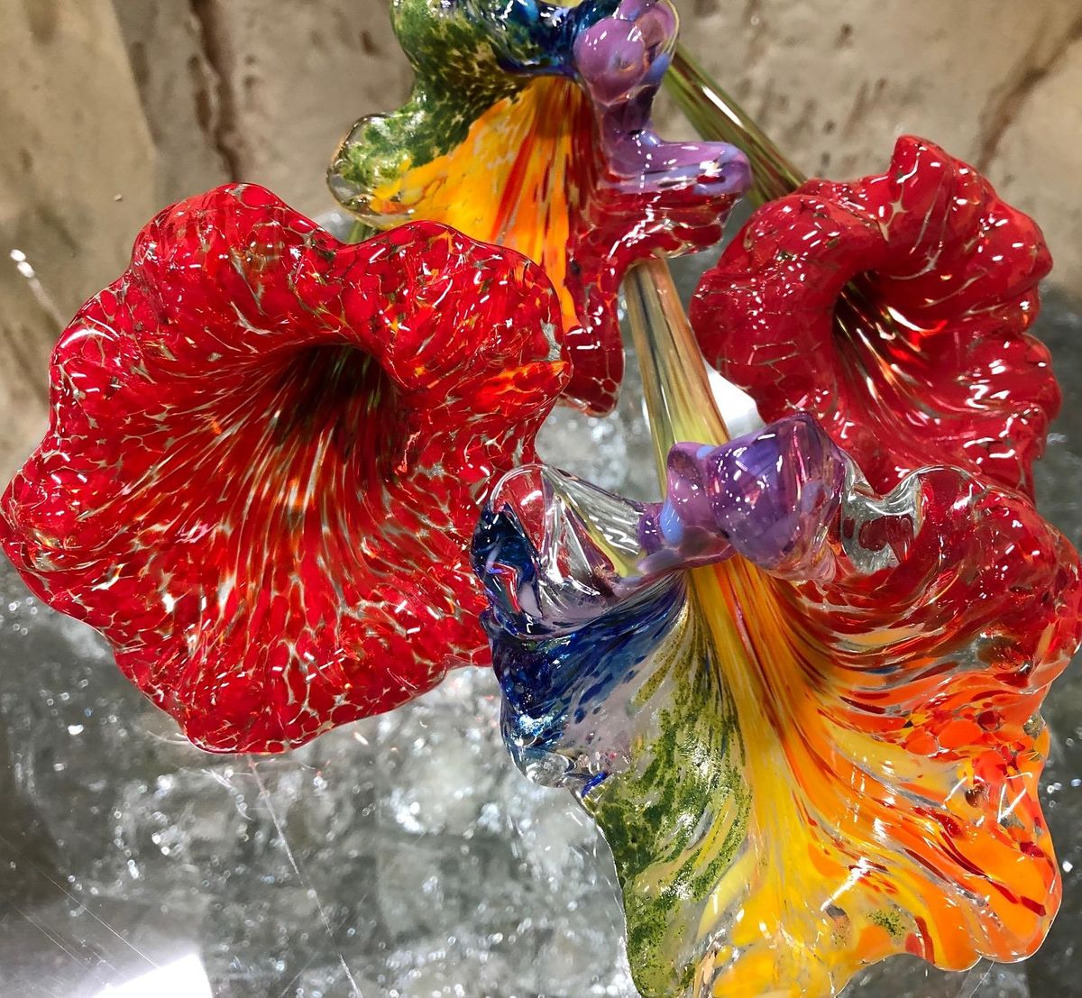 Its Summer Sparkler times! Hot Glass turns into Flowers! at Glass Arts ...