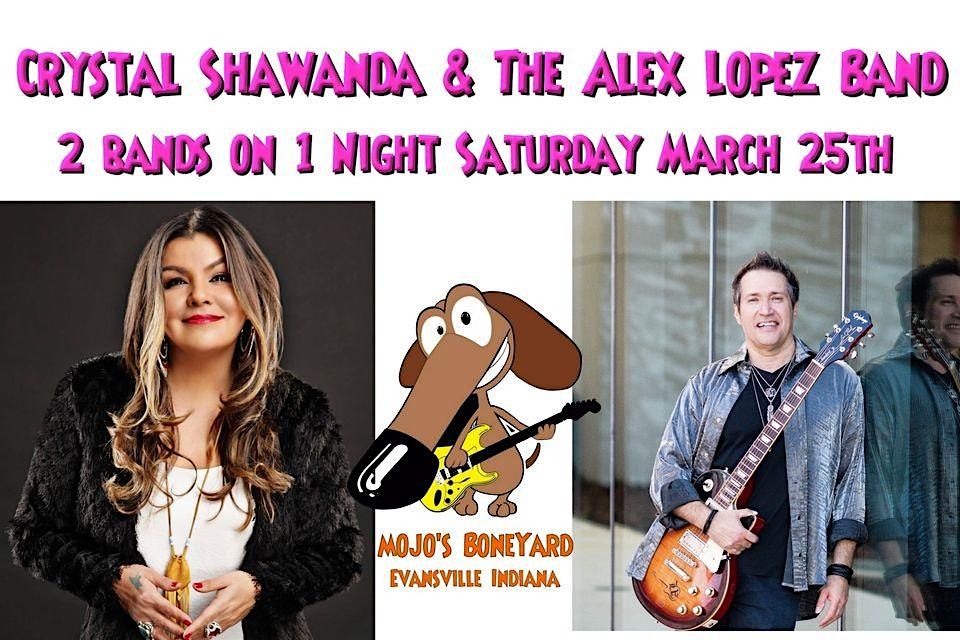 Blues Artists ALEX LOPEZ & CRYSTAL SHAWANDA debut at Mojos! | Mojo's ...