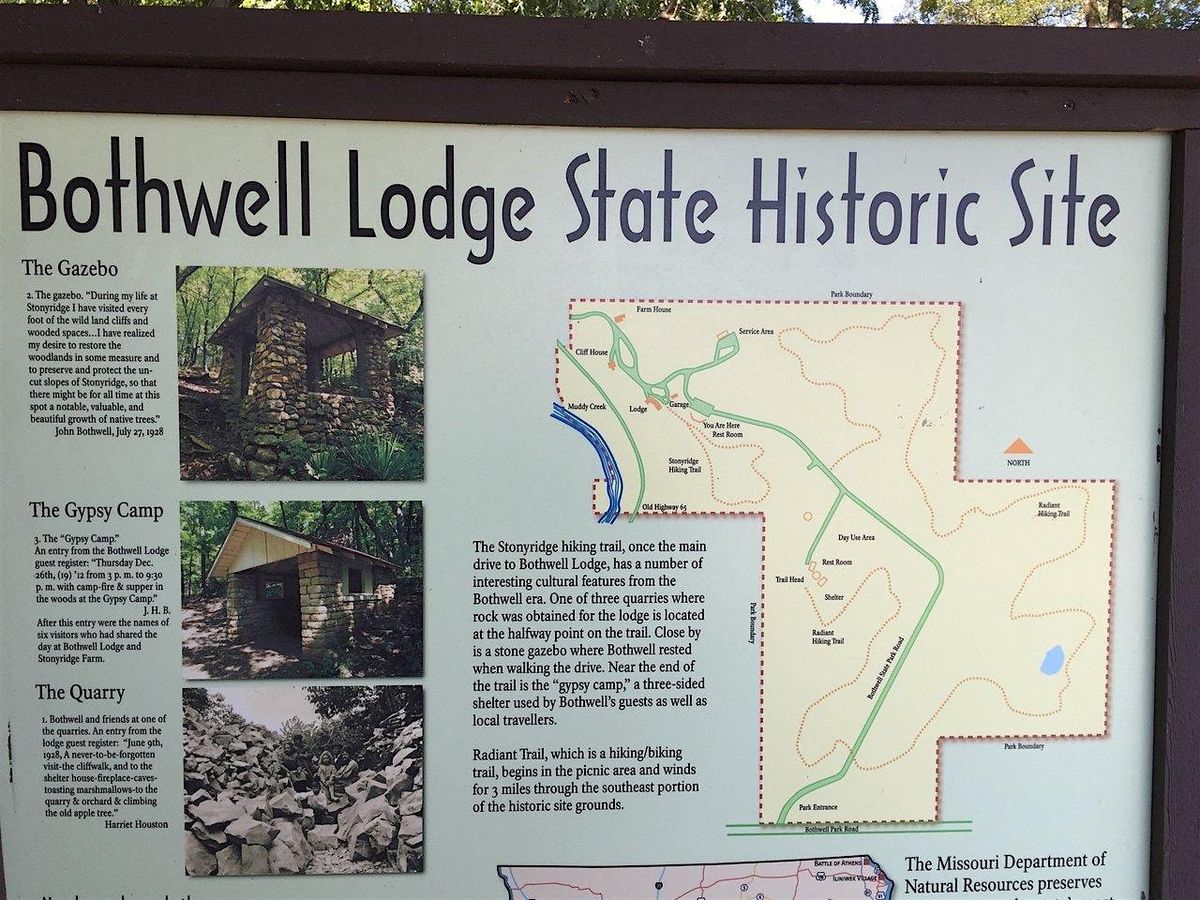 WWE: Missouri -- Bothwell Site Hike at Bothwell Lodge State Historic ...