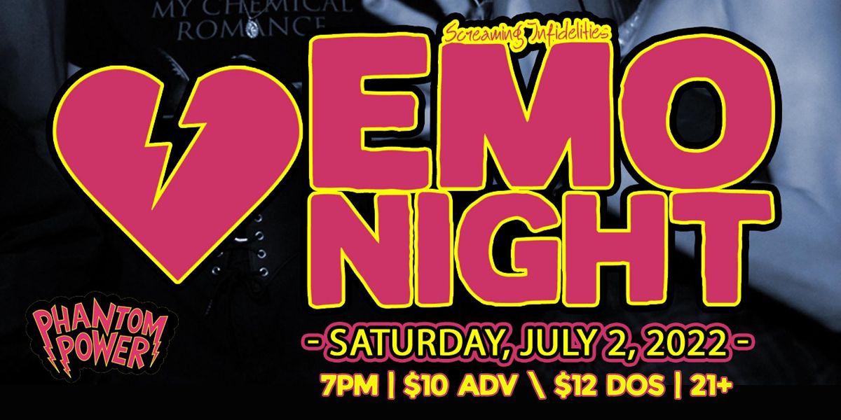 Screaming Infidelities Emo Night | Phantom Power, Millersville, PA ...