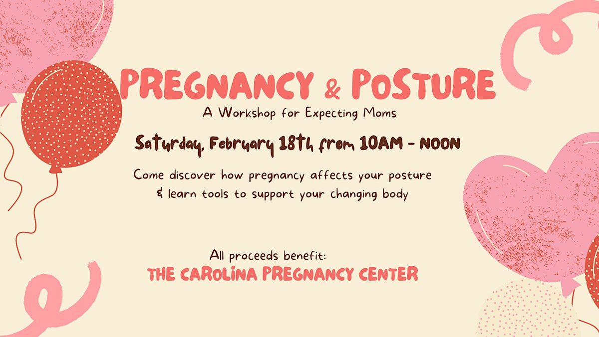 Pregnancy & Posture: A Workshop for Expecting Moms at 1398 Boiling ...