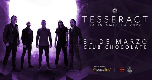 TesseracT en Chile 2022 at Club Chocolate, Santiago on 31st March, 2022