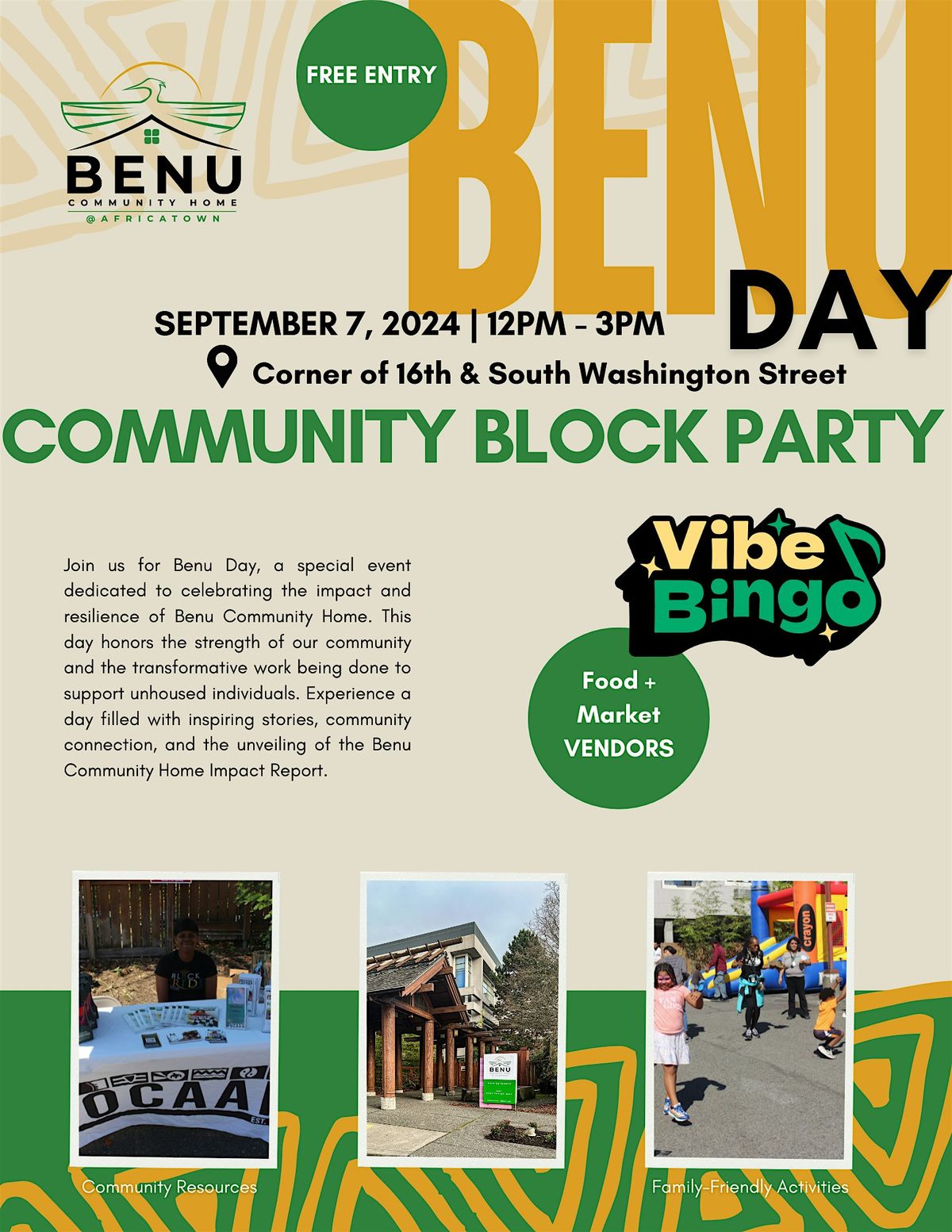 Benu Day Community Block Party at 16th Avenue South & South Washington ...