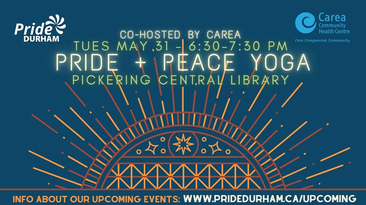 Pride + Peace Yoga | Pickering Public Library | May 31, 2022