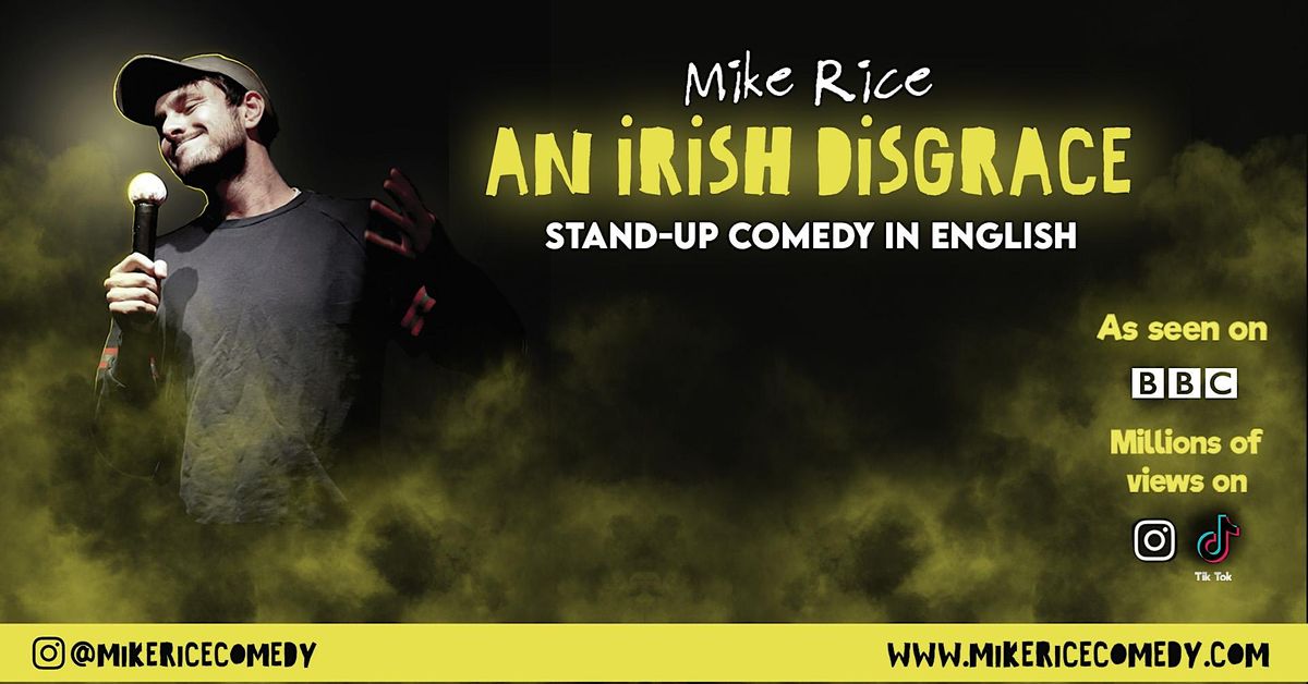 AN IRISH DISGRACE in AMSTERDAM - Stand-up Comedy in English at Pippi's ...