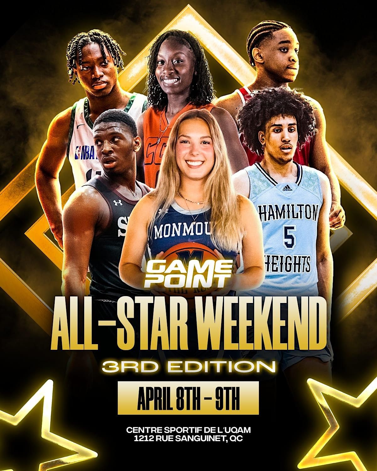 GAMEPOINT ALL-STAR WEEKEND 2023 | Centre sportif de l'UQAM, Montréal ...
