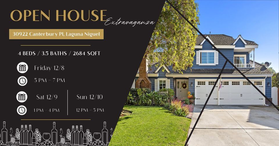 Open House Extravaganza in 30922 Canterbury Pl, Laguna Niguel | 30922 ...