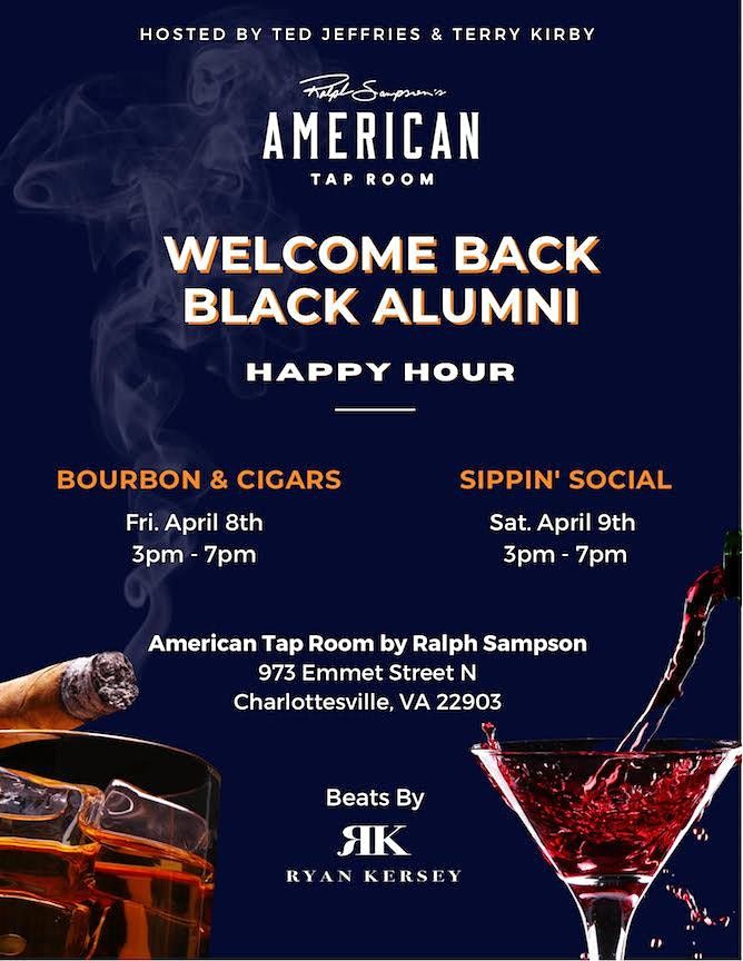 Welcome Back Black Alumni Happy Hour! | American Tap Room by Ralph ...