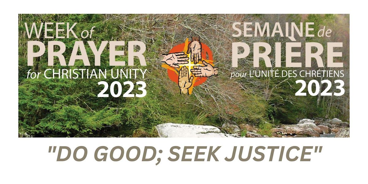 2023 Week of Prayer for Christian Unity - Worship Service | St. Andrew's Presbyterian Church ...