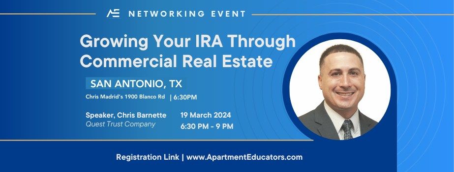 Growing Your IRA Through Commercial Real Estate | Chris Madrids, San ...