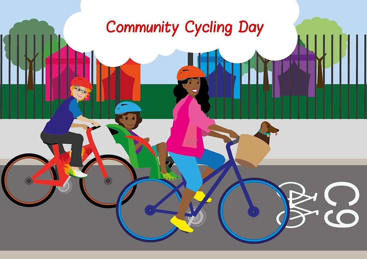 Community Cycling Day at Turnham Green, London on 14th May, 2023