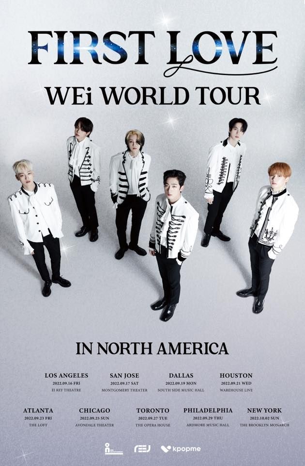 2022 WEi WORLD TOUR : FIRST LOVE in San Jose | Montgomery Theater, San ...