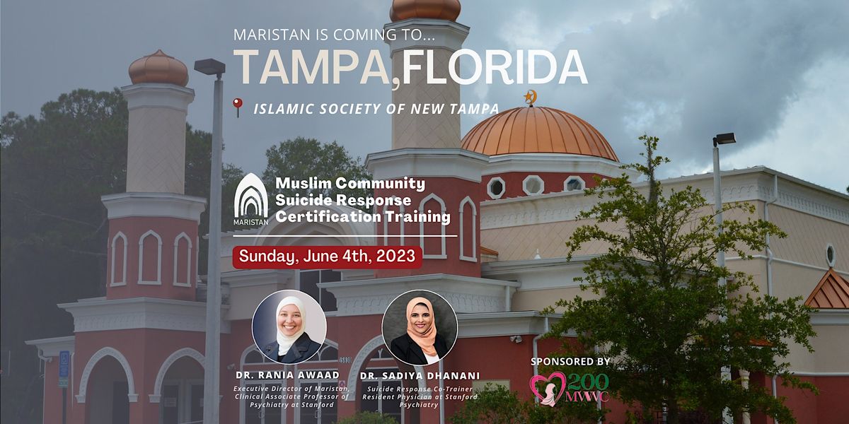 Maristan Community Suicide Response Training | Tampa, Florida at ...