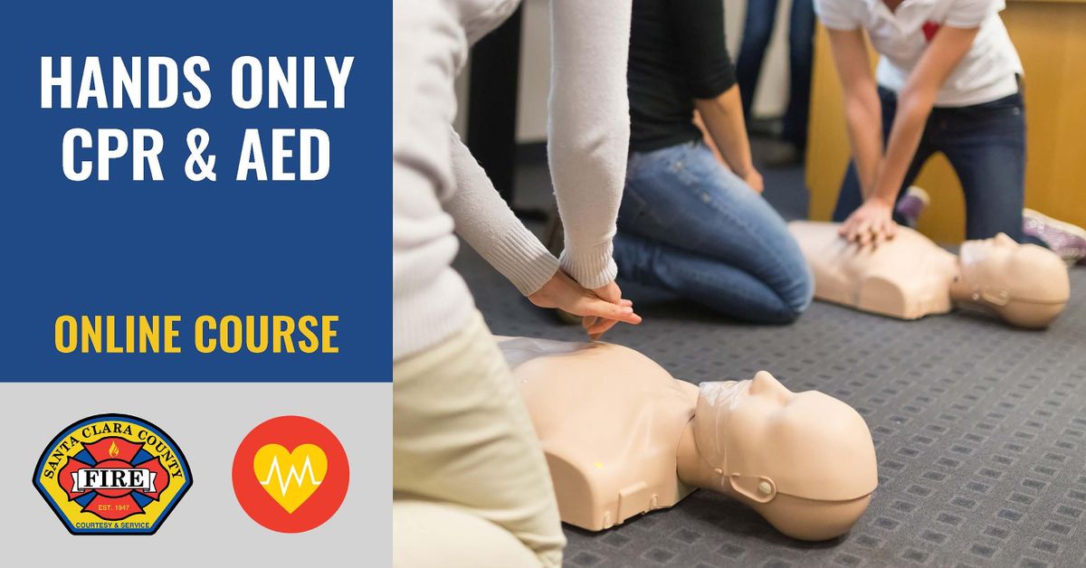 ONLINE: FREE Hands Only CPR & AED Class | Campbell | 1.5 hrs | 2022 ...