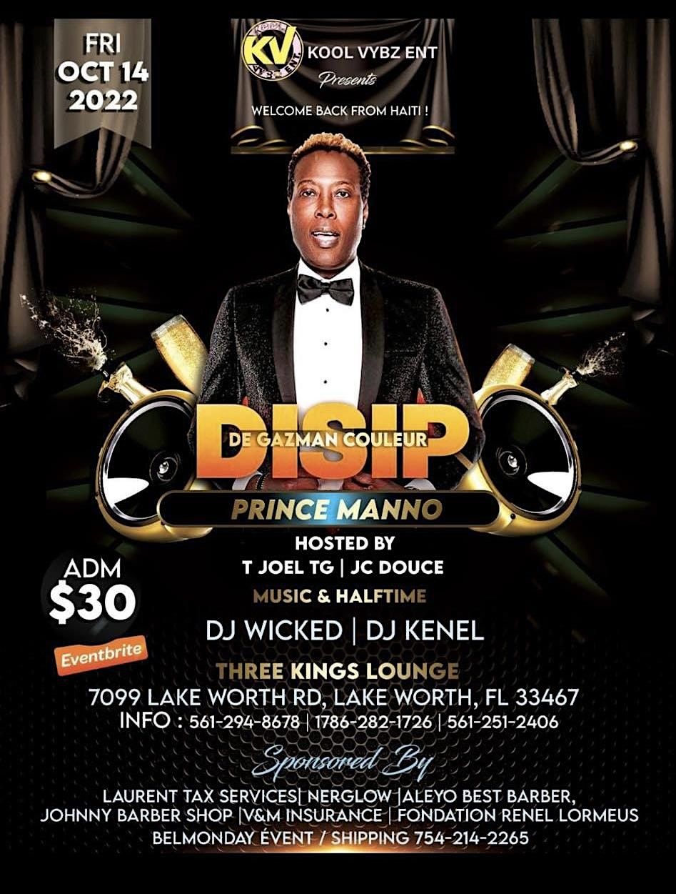 Welcome back Disip from Haiti at 7099 Lake Worth Rd on 14th October, 2022