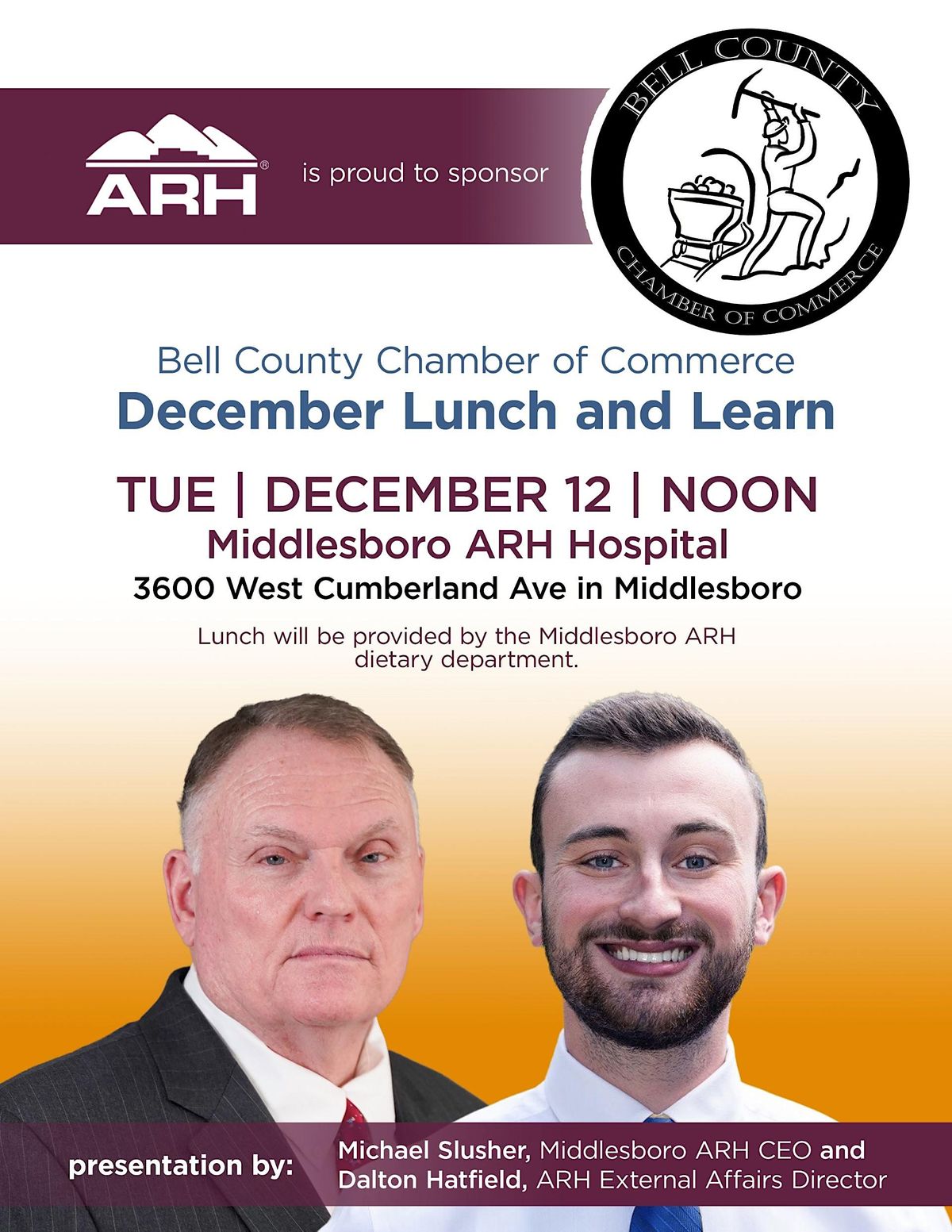 Bell County Chamber Lunch and Learn with ARH at Middlesboro ARH ...