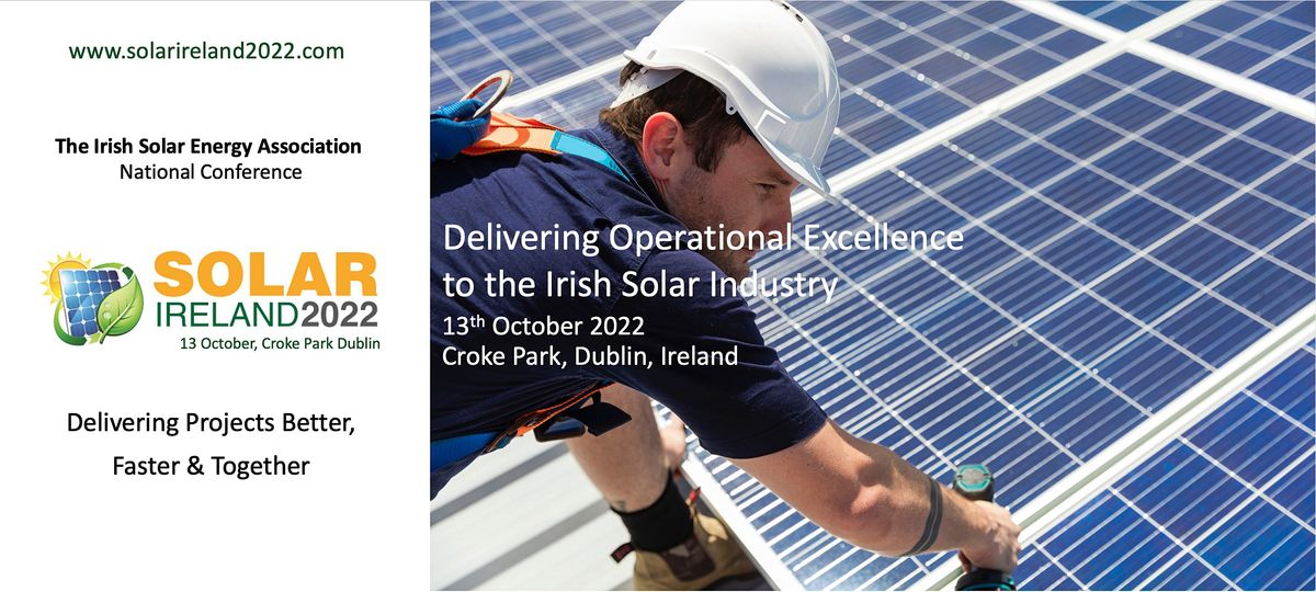 ISEA Solar Ireland 2022 at Croke Park, Dublin 3 on 13th October, 2022