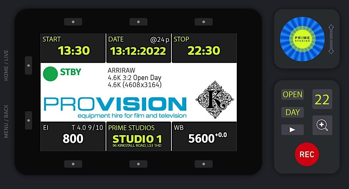 ProVision Open Day 2022 | Prime Studios, Leeds, EN | December 13, 2022