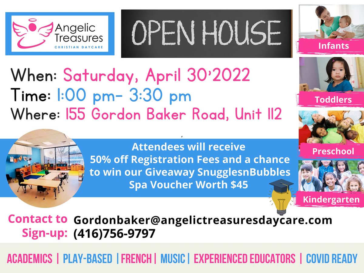 Daycare Open-House | 155 Gordon Baker Rd, Toronto, ON | April 30, 2022