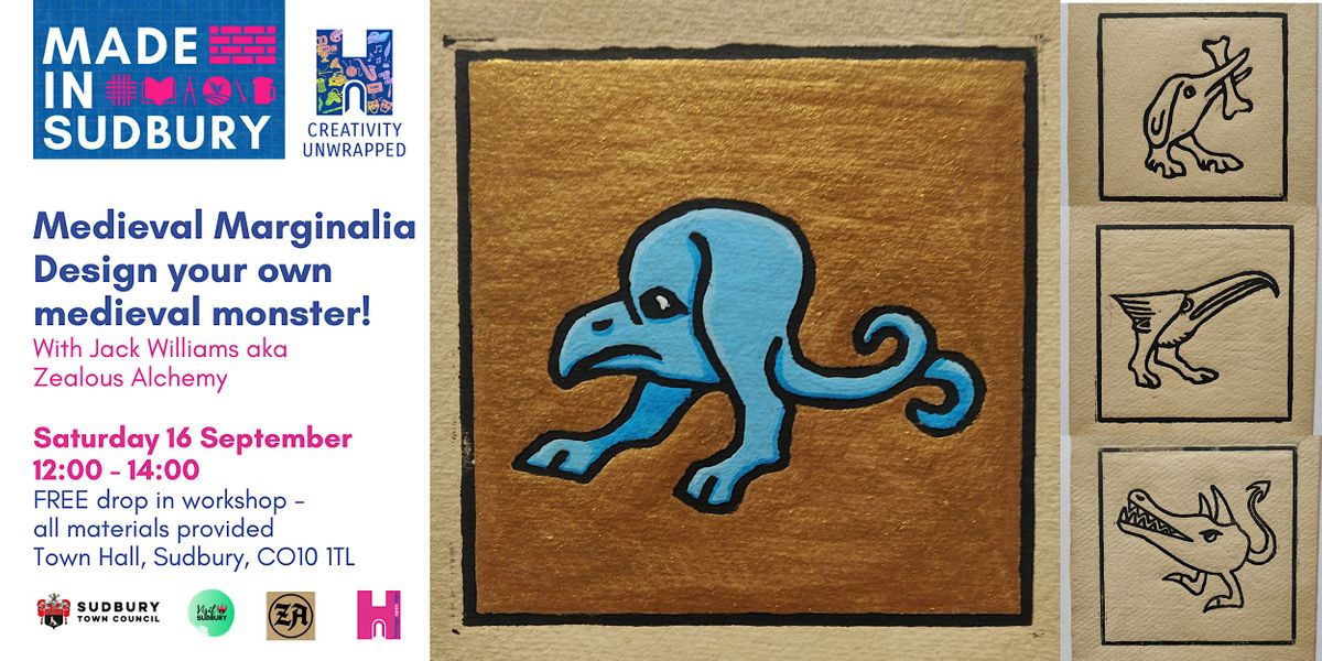 Medieval Marginalia – Design your own Medieval Monster! at Assembly ...