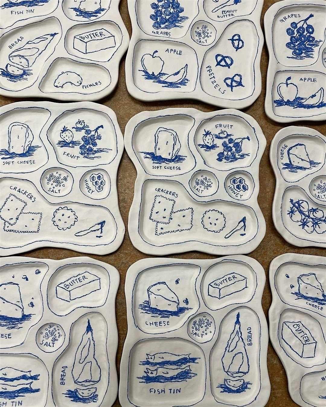 Snack Plate Hand-Building Workshop at Wine on Main with Black Olive ...