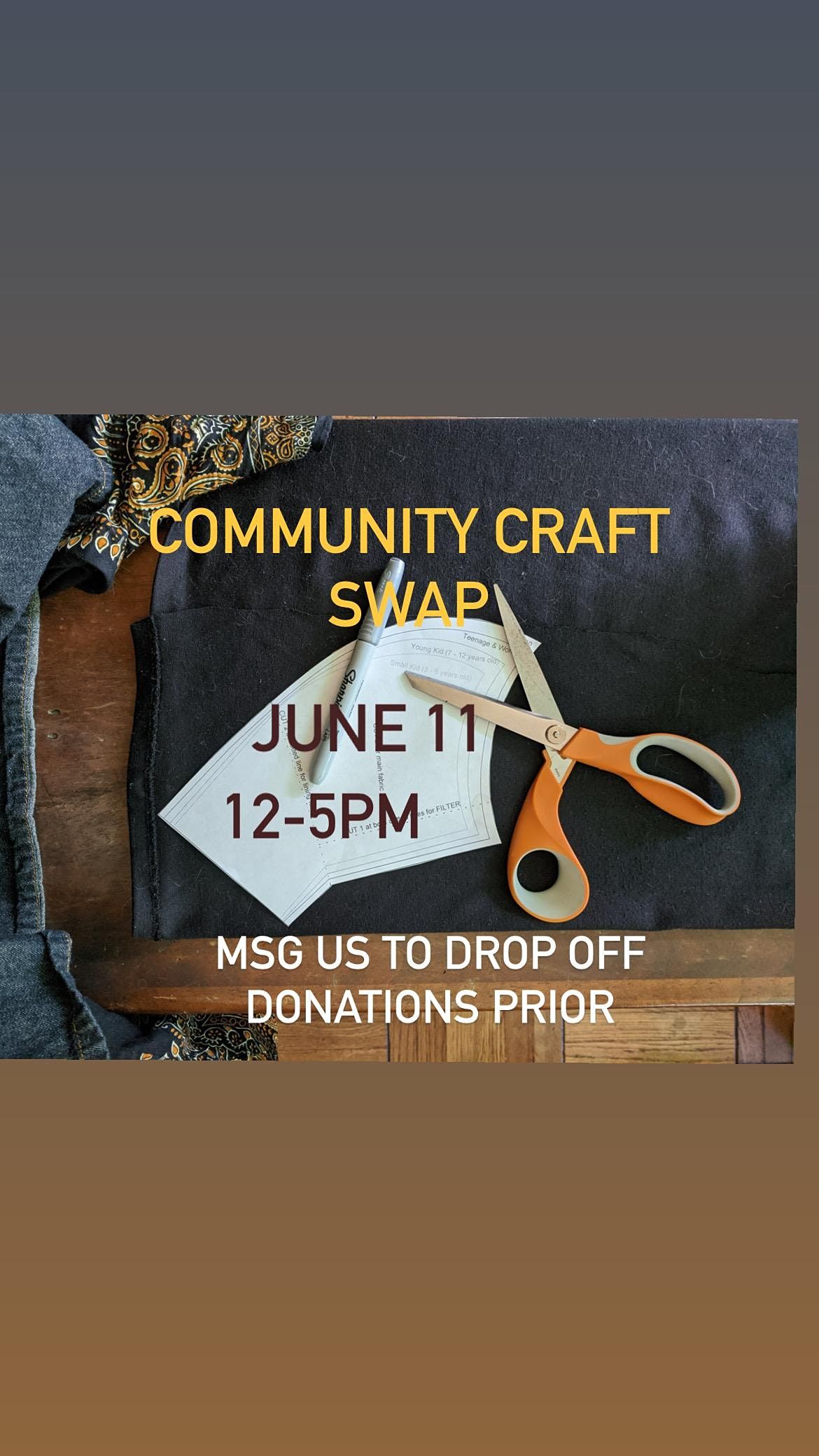 FREE Community Craft Swap | Yoga Without Filters Studio + Shop, Long ...