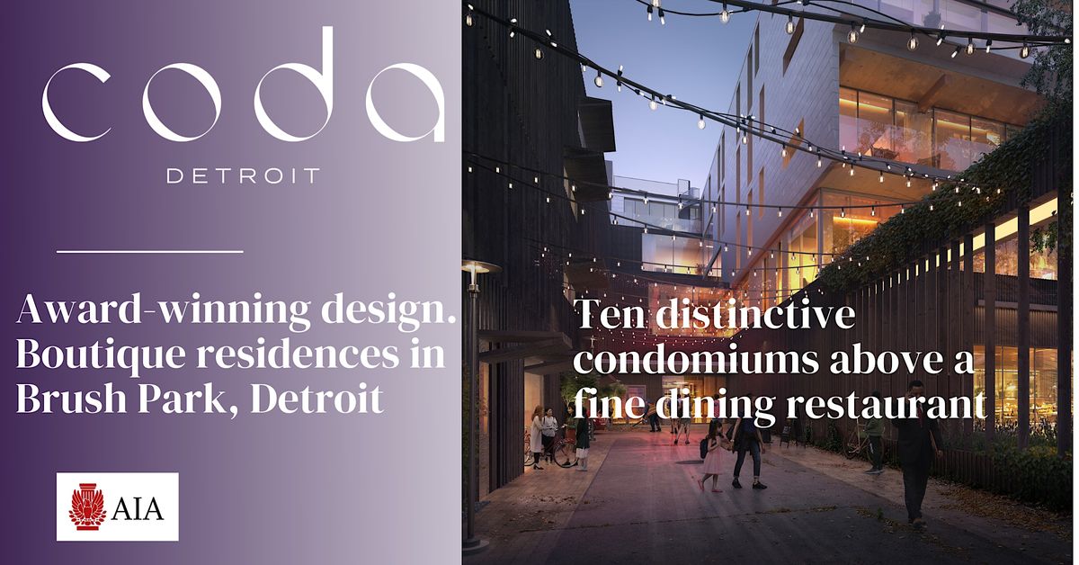 Groundbreaking Party at CODA, in Brush Park | 79 Alfred St, Detroit, MI ...