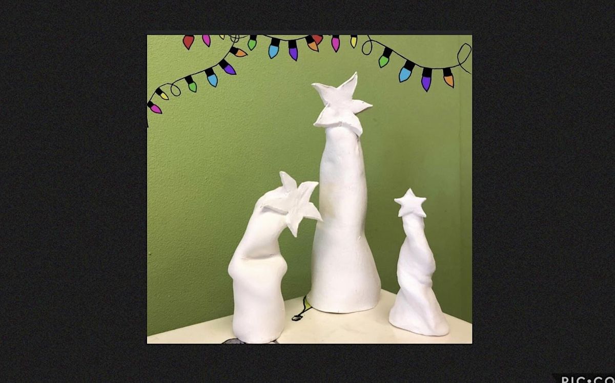 Clay Day - Seussical Xmas Trees | PICASSOZ, Lakeland, FL | November 4, 2022